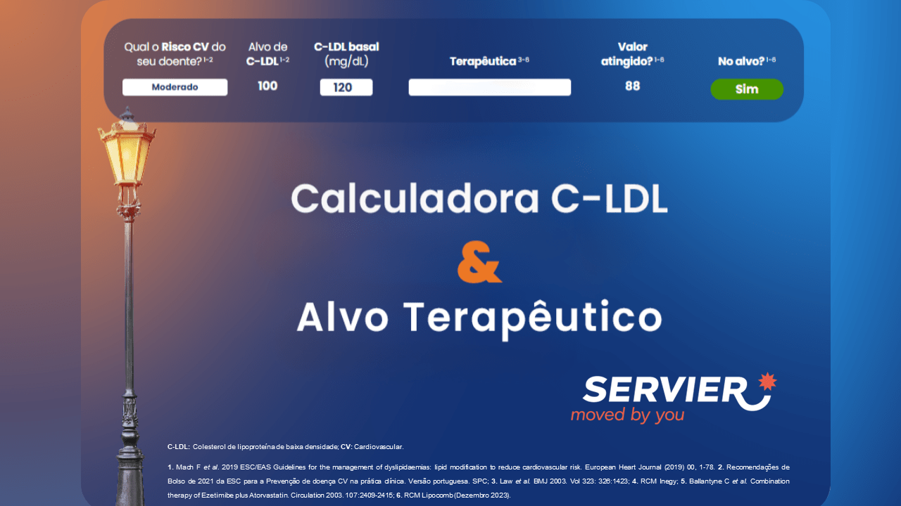 Servier lança Calculadora C-LDL/Alvo Terapêutico para apoiar médicos na ...